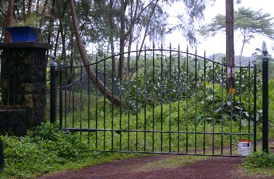 On Our Own - Keaau Village Market - Fancy Gates - & Surf Camping